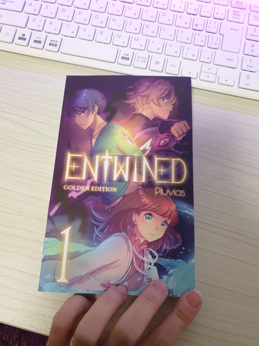 WEBTOON CANVAS on Twitter: "RT @Pluvias_: It's HERE!! Volume 1 of #Entwined is in my hands 😭💖💖💖 ...