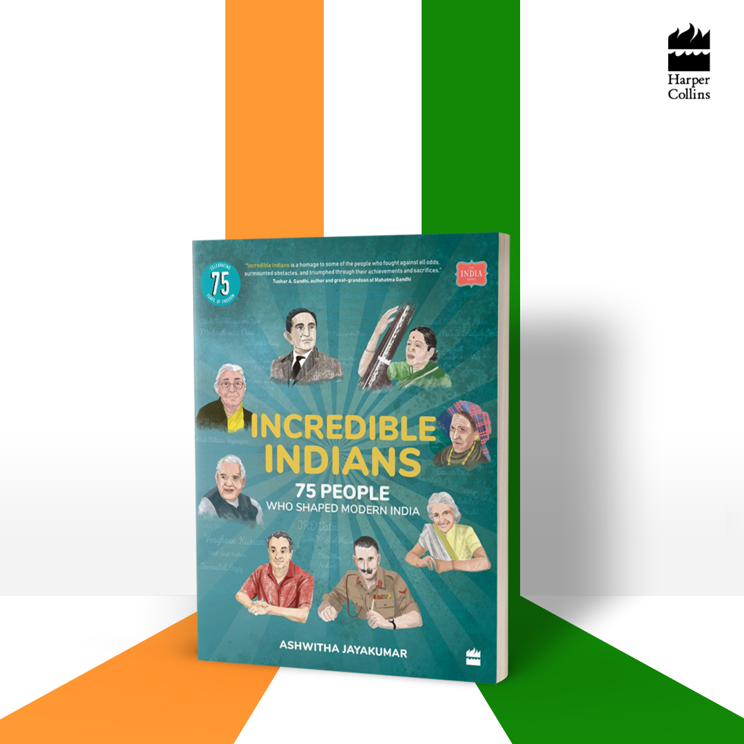 .@HarperCollinsIN's book 'Incredible Indians: 75 People Who Shaped ...
