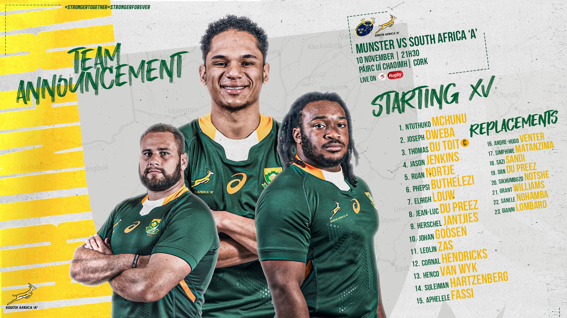 Springboks Wallpaper 2022