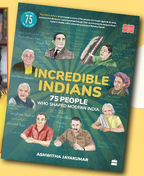 .@HarperCollinsIN's book 'Incredible Indians: 75 People Who Shaped ...