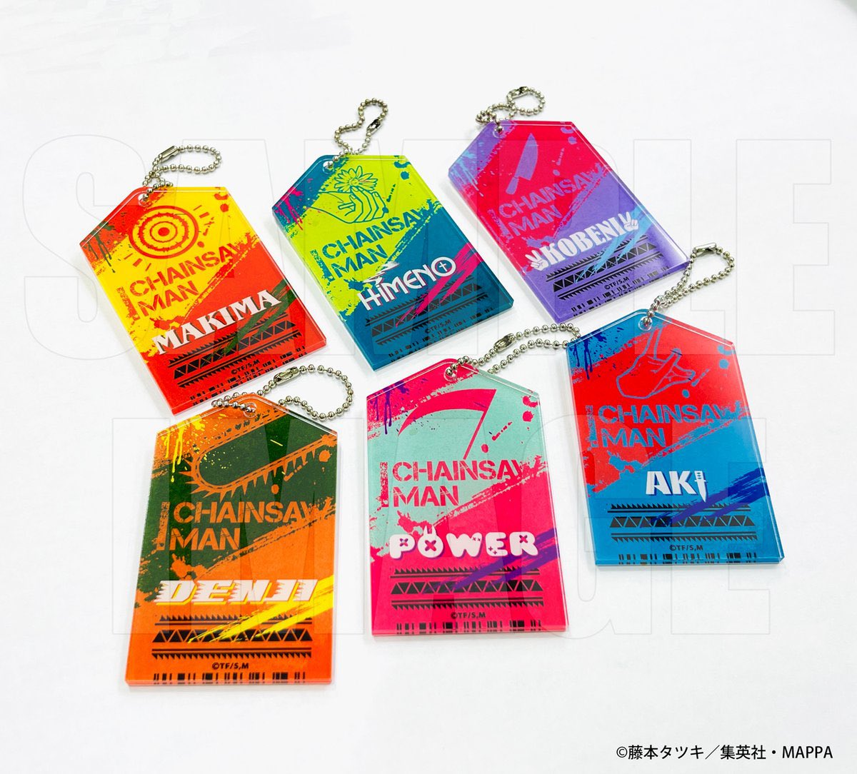 チェンソーマン情報局 on Twitter: "チェンソーマン ネームタグ風アクリルチャーム 予約開始！ ⬇️こちら https://hagane.palegoblog.com ...