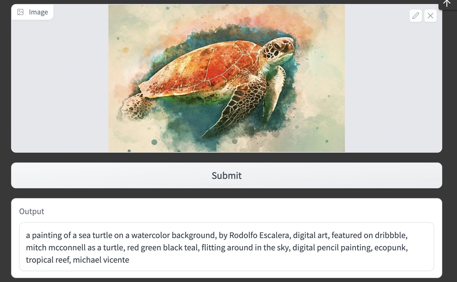 AK on Twitter: "A @Gradio Demo for CLIP-Interrogator in @GoogleColab colab: https://t.co ...