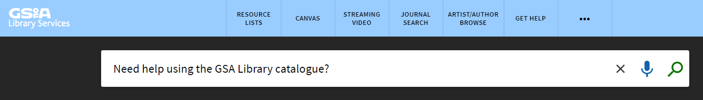 GSA Library Services on Twitter: "Need help using the library catalogue? We are looking for ...