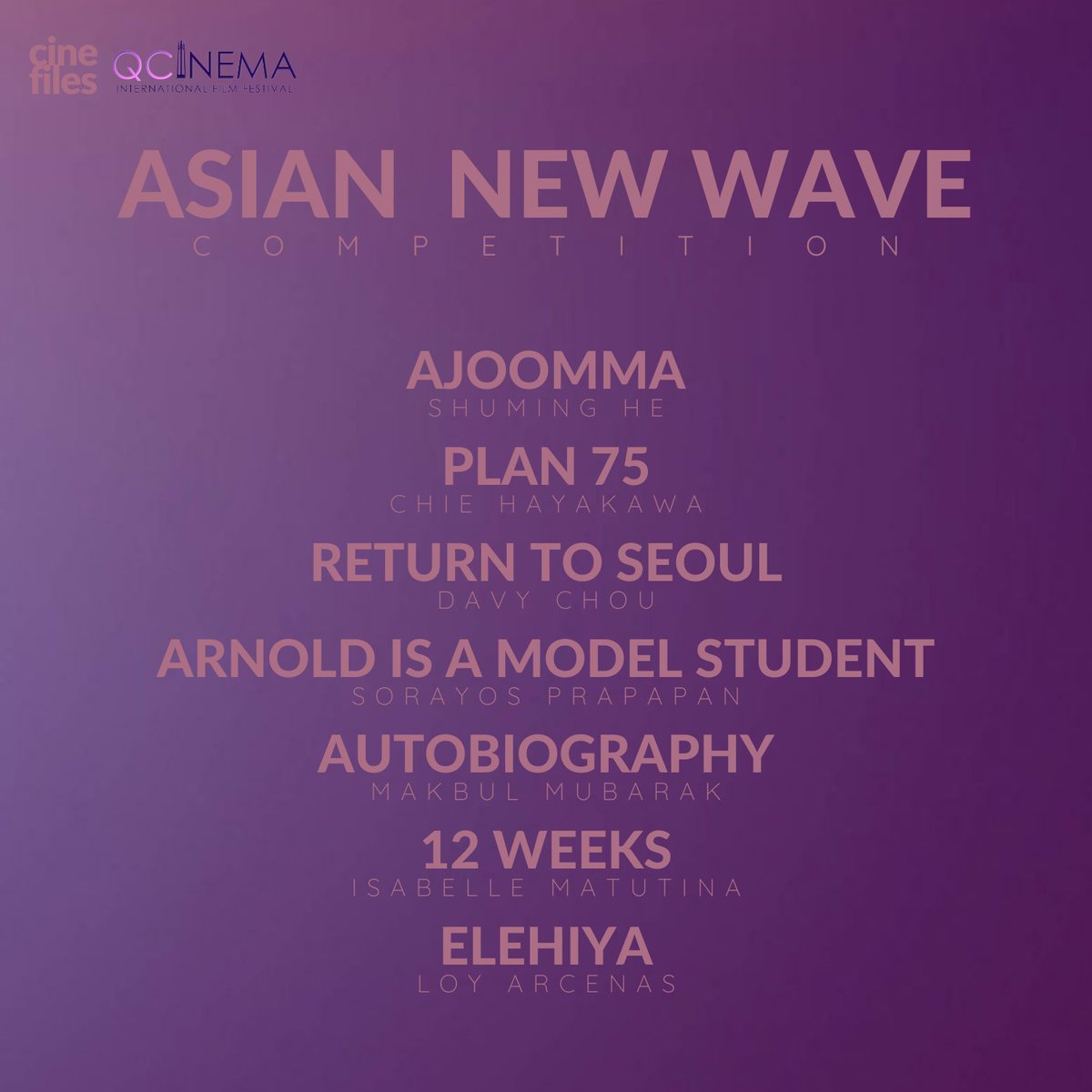 Cine Files on Twitter: "QCinema’s main competition makes an "INTENSE" comeback in its 10th ...