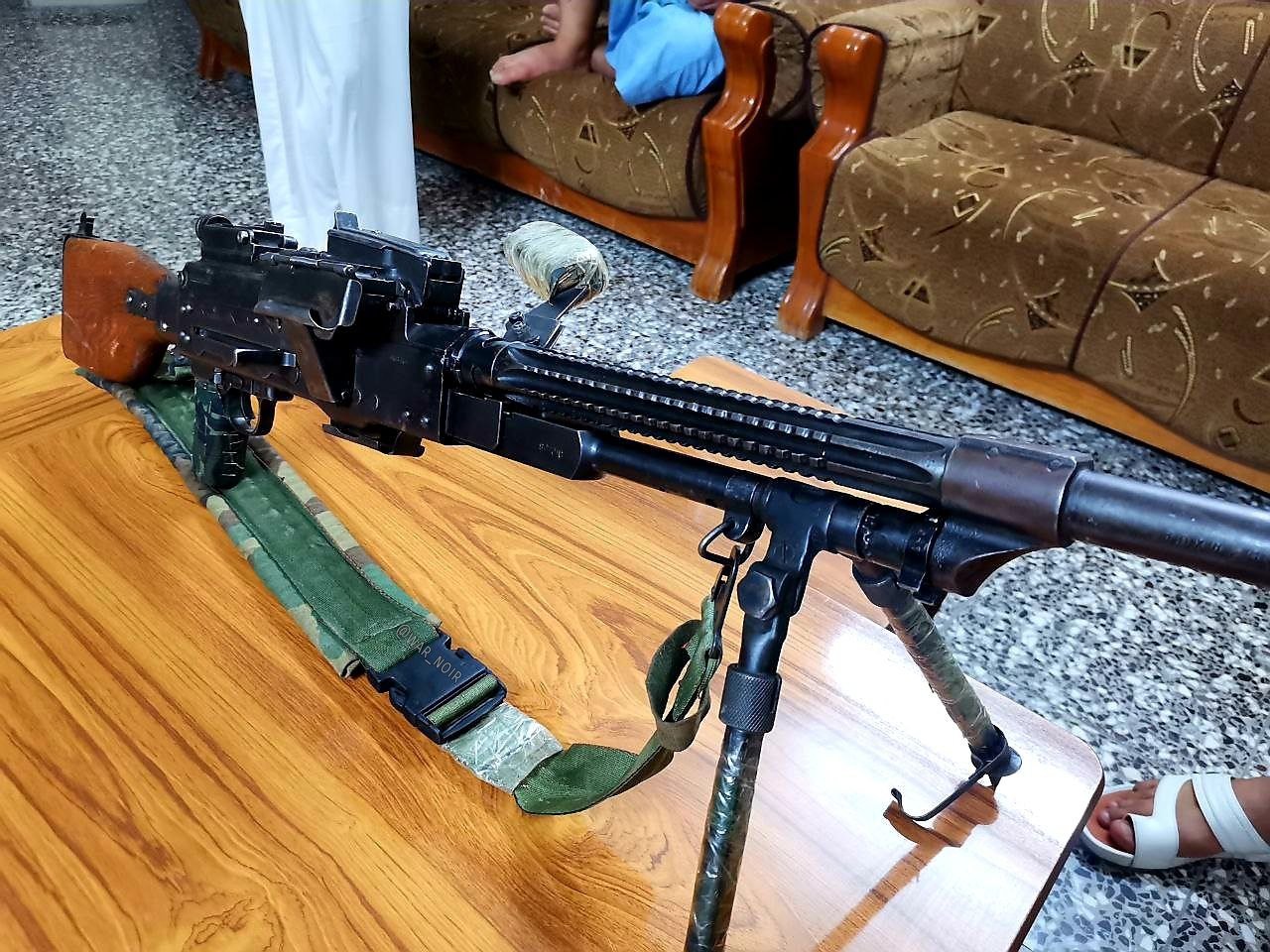 War Noir on Twitter: "#Iraq 🇮🇶: A rare North Korean 🇰🇵 (#DPRK-made) 'Type 73' machine gun with a ...