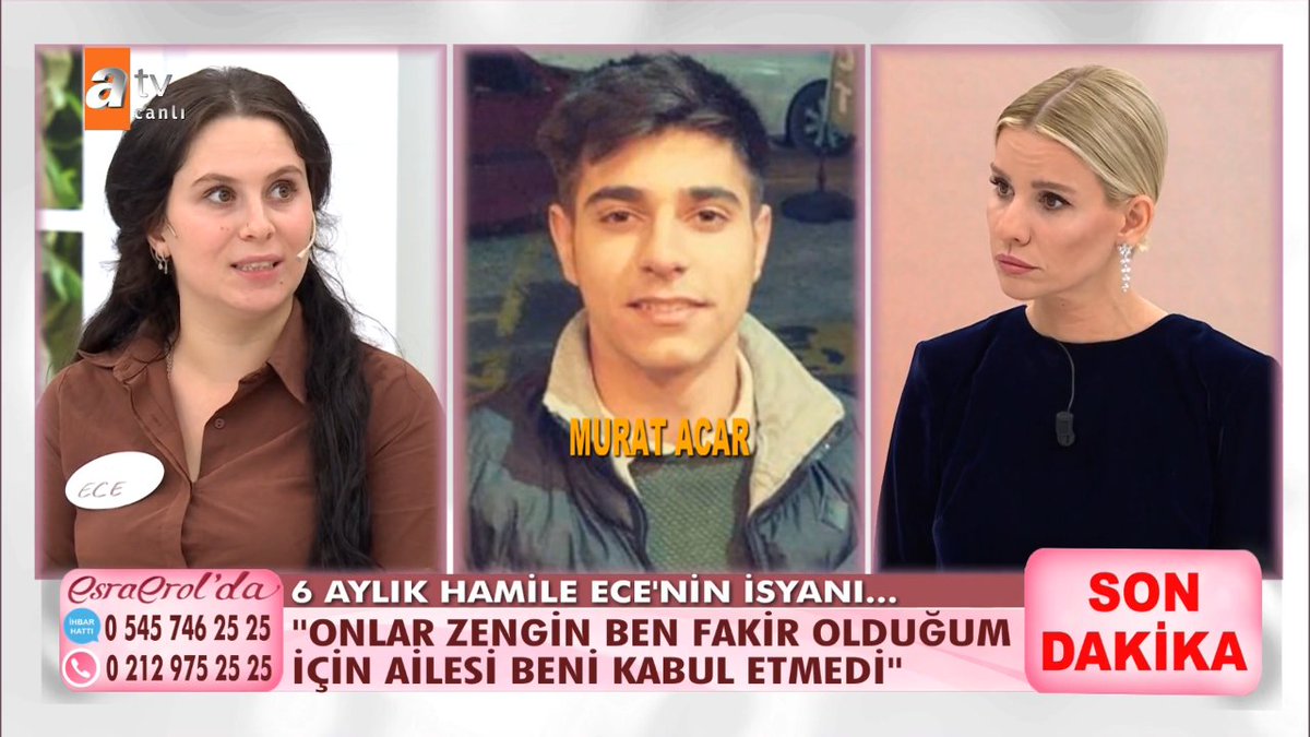 atv on Twitter: "6 aylık hamile Ece Acar, eşi Murat Acar'ın ailesi tarafından alıkonulduğunu ...