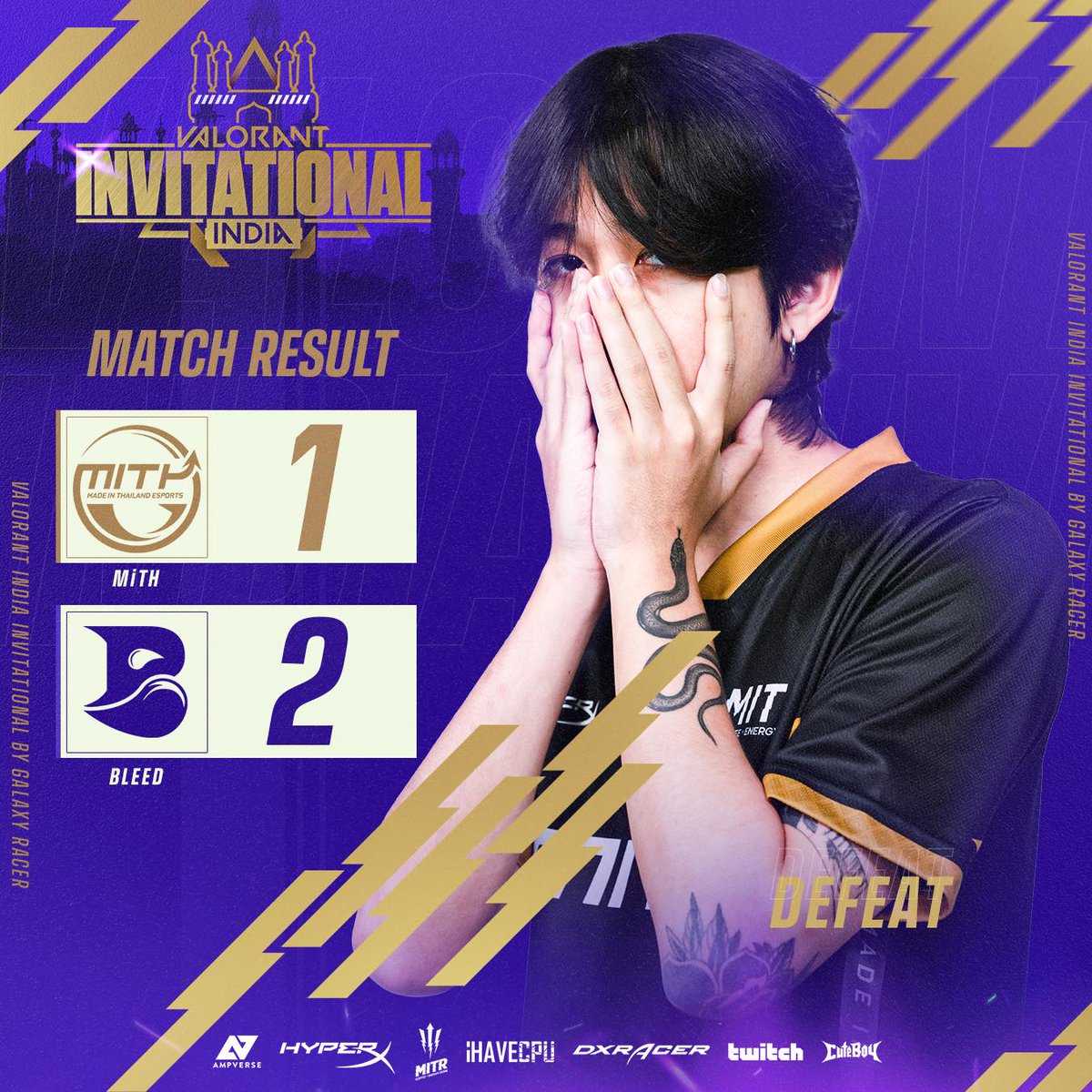 MiTHeSports on Twitter: "🔥 สู้กันอย่างดุเดือด MiTH VALORANT พ่าย Bleed Esports ไปอย่างสนุกสุดมัน ...