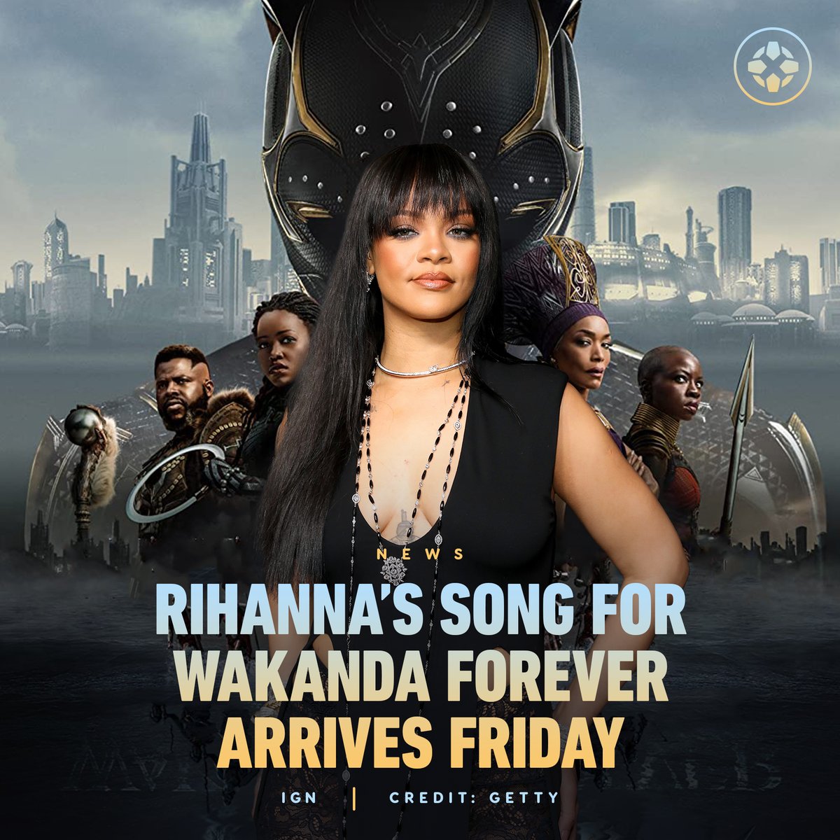 Rihanna returns to music THIS FRIDAY with a song for Black Panther ...