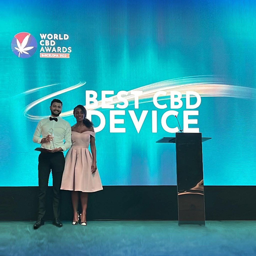 CCELLofficial on Twitter: "Hooray! Our DART-X pod system won BEST CBD DEVICE at the World CBD ...