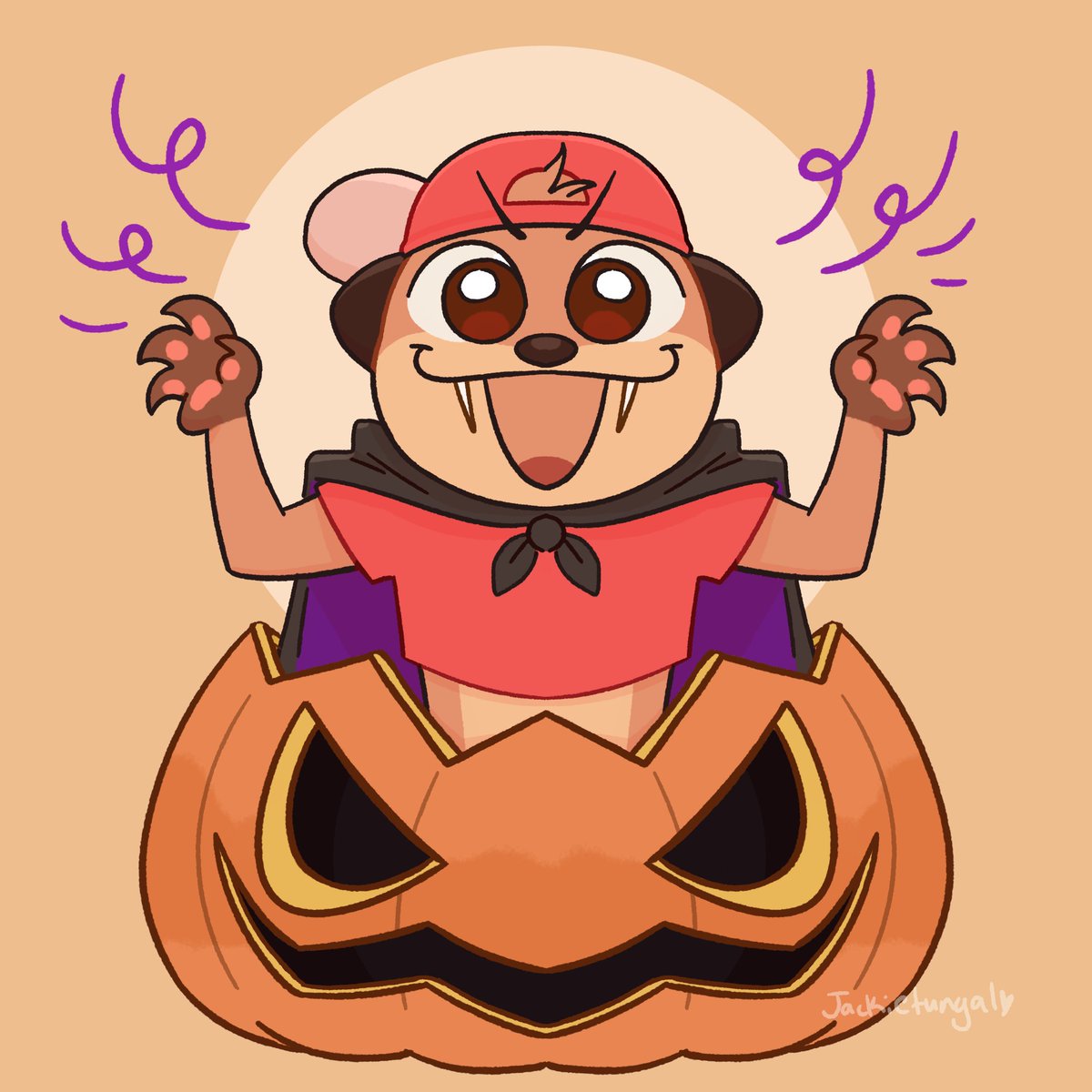 HAPPY CHALLOWEEN 」|kris 🦦 🔜 LVFCのイラスト