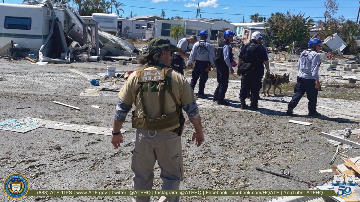 U.S. Marshals on Twitter: "RT @ATFHQ: ESF #13 mission in response to Hurricane Ian is complete ...