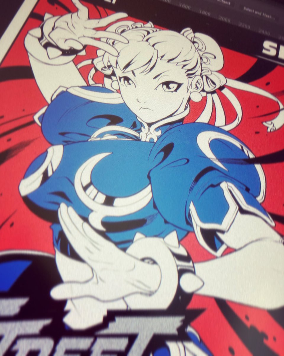 春麗(チュン・リー) 「Some fun art I did for 's Metal Card ser」|Edwin Huangのイラスト