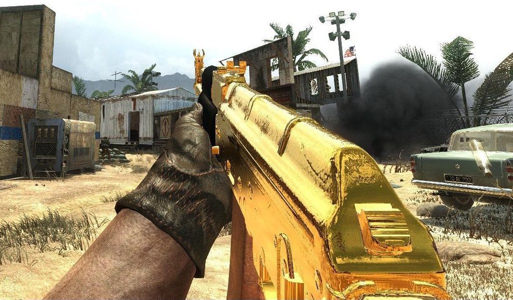 Gold Guns Black Ops 2