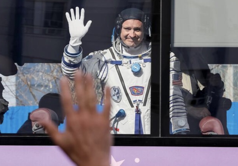 Hardest part of being an astronaut? Saying goodbye. Jack Fischer ...