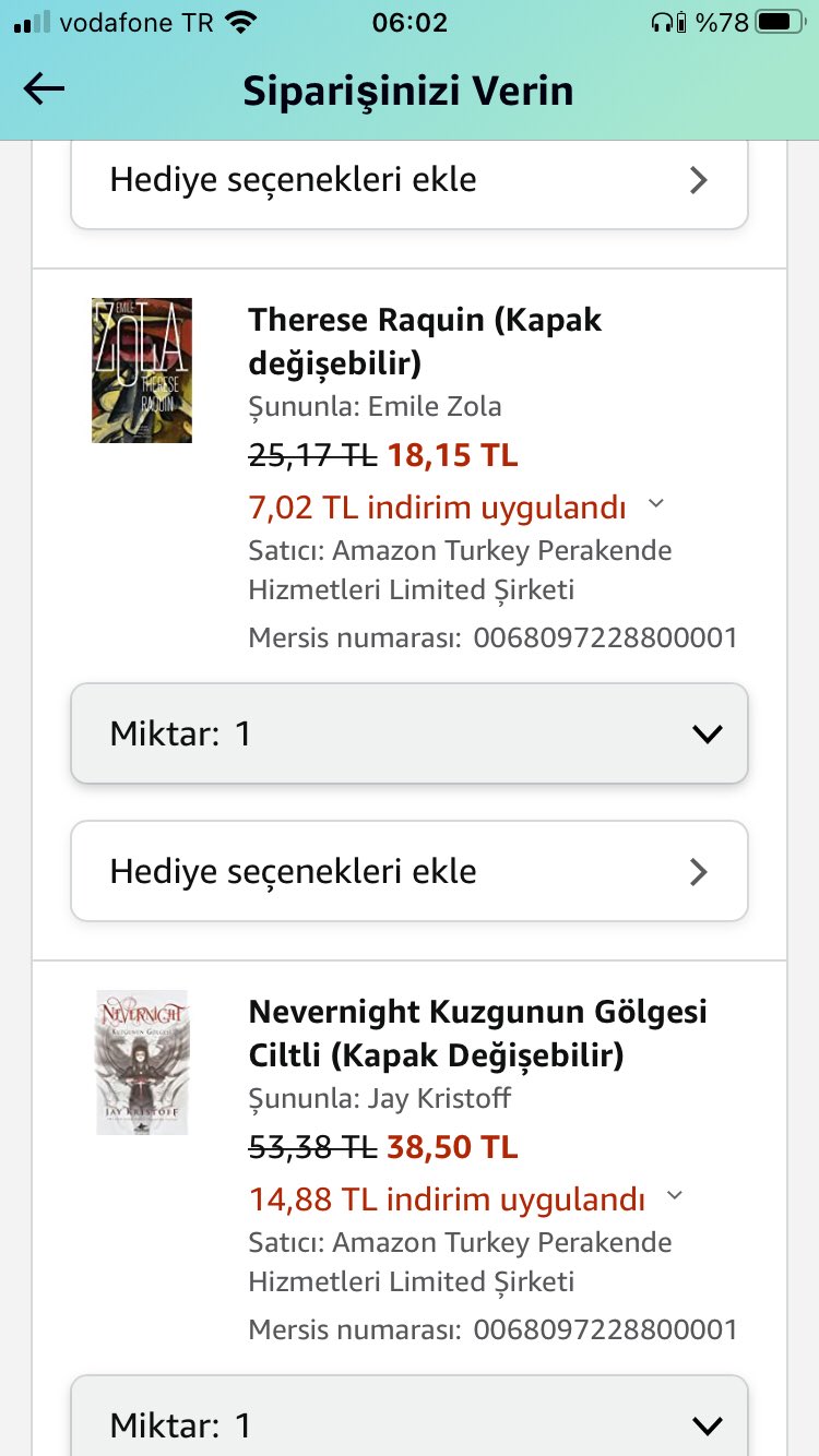 ebrar on Twitter: "Diğer kitap sitelerinde Nevernight’ın indirimli hali 120 TL. Nar Ağacı da 70 ...