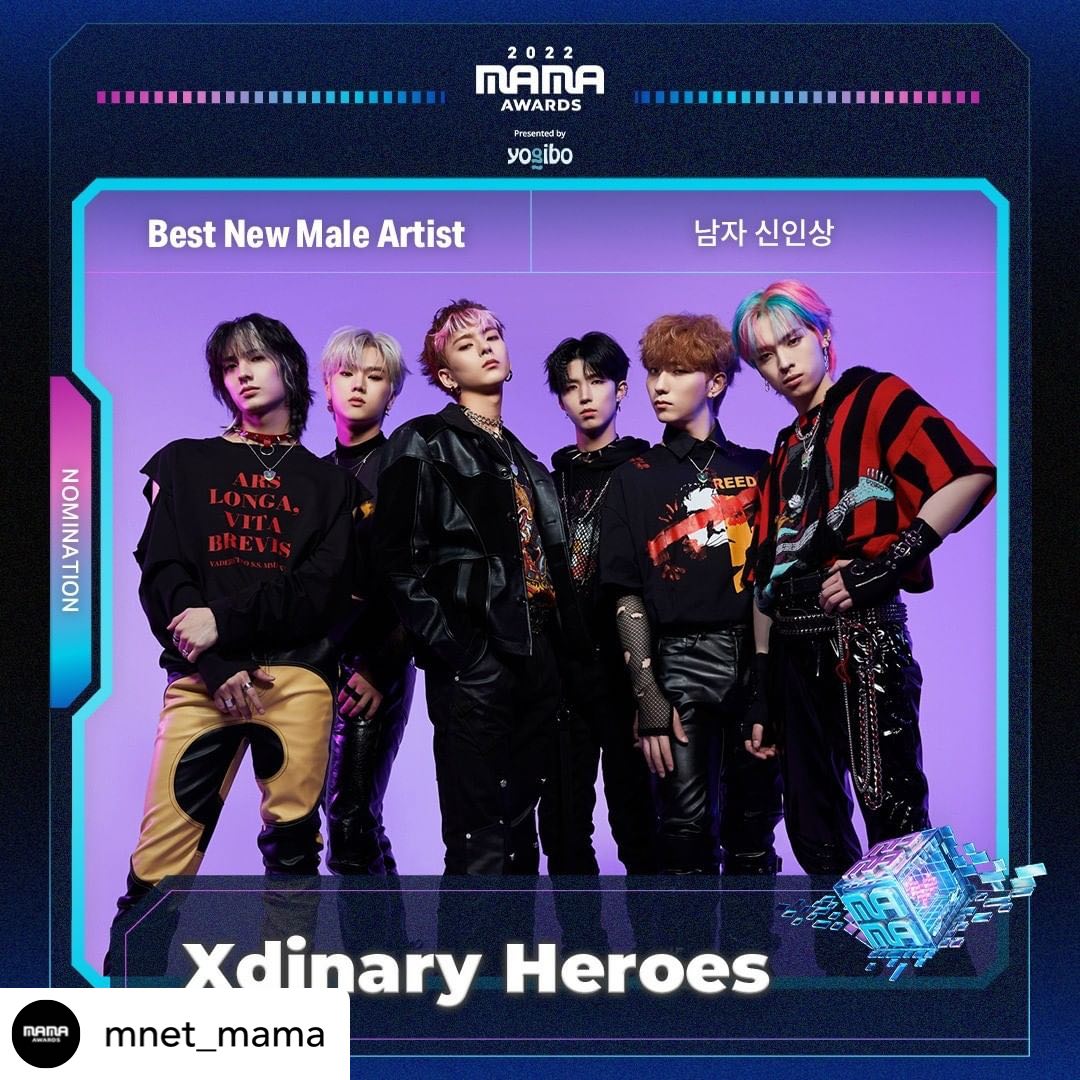 [#2022MAMAAWARDS] Best New Male Artist Nominee l #xdinaryheroes World’s No.1 K-POP Awards 2022 ...