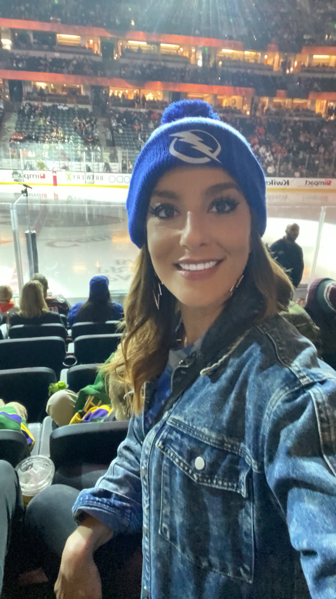 Jen Epstein on Twitter: "Cheering on the @TBLightning in Anaheim! #gobolts https://t.co ...