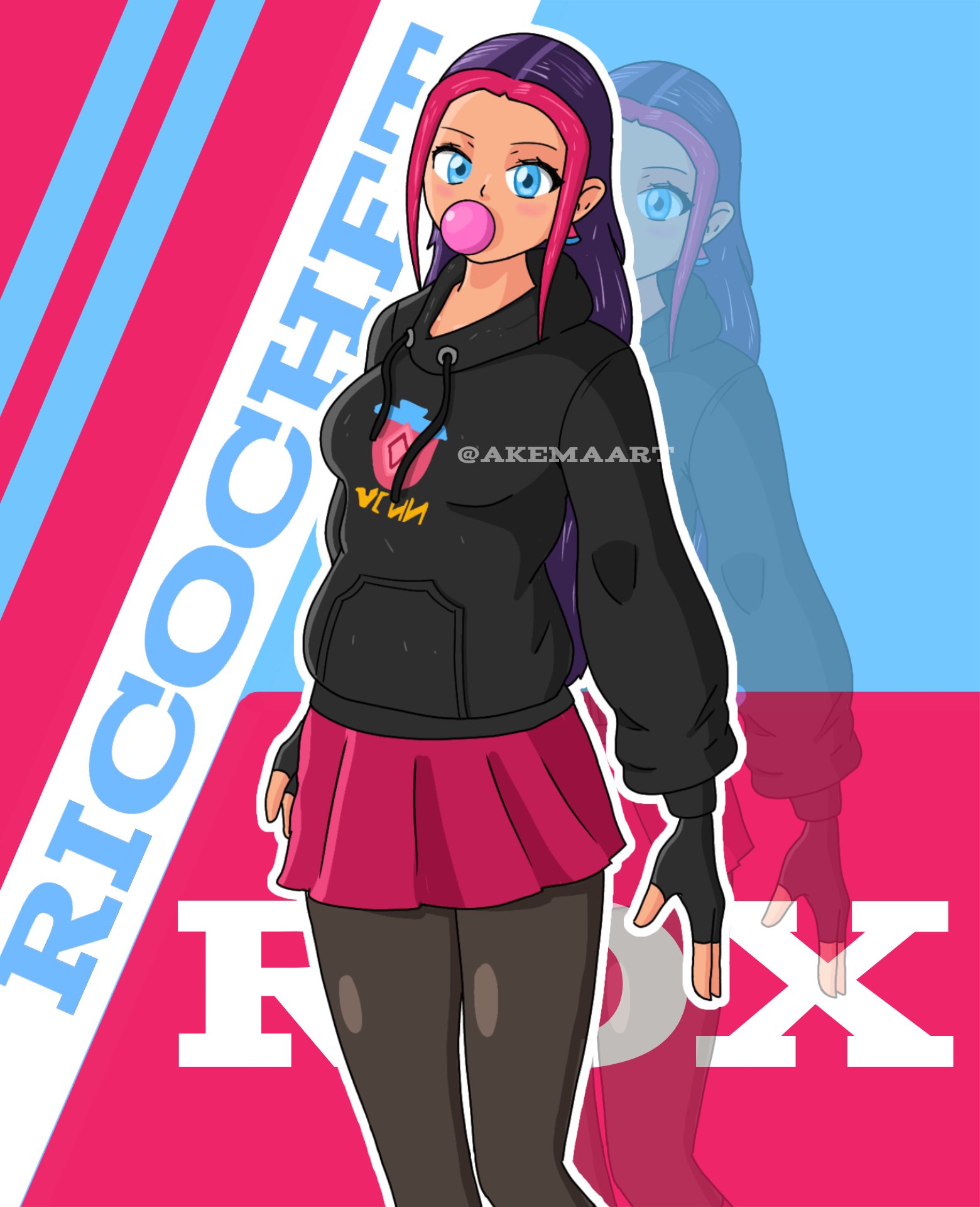 Ricochet Rox (request) Minecraft Skin