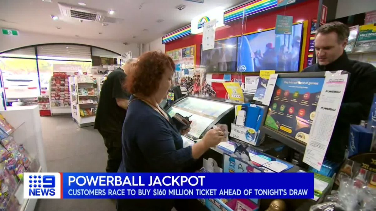 9news Melbourne On Twitter One Very Lucky Person Could Tonight Become