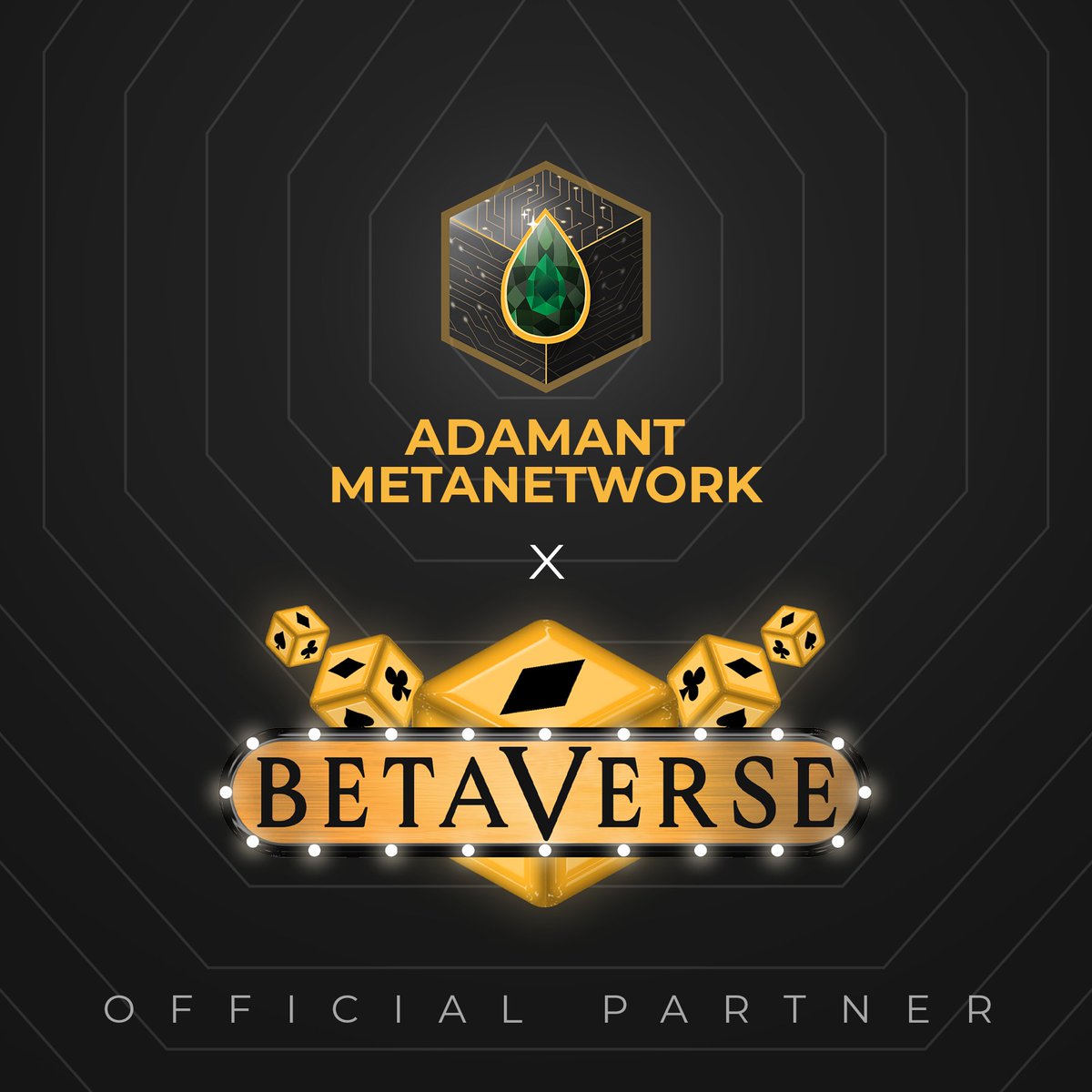 Adamant MetaNetwork on Twitter: "We're placing our bets now with our newest partner, Betaverse!