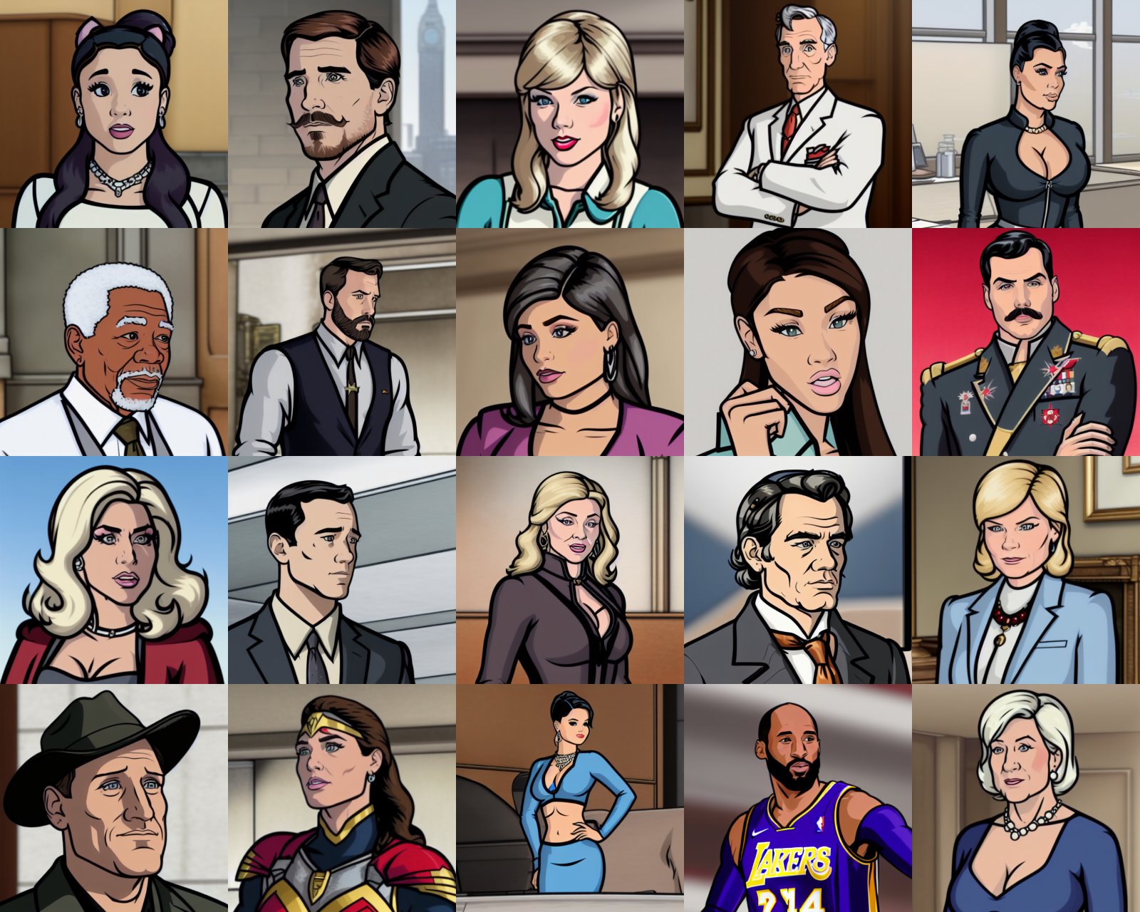 Archer Character Models