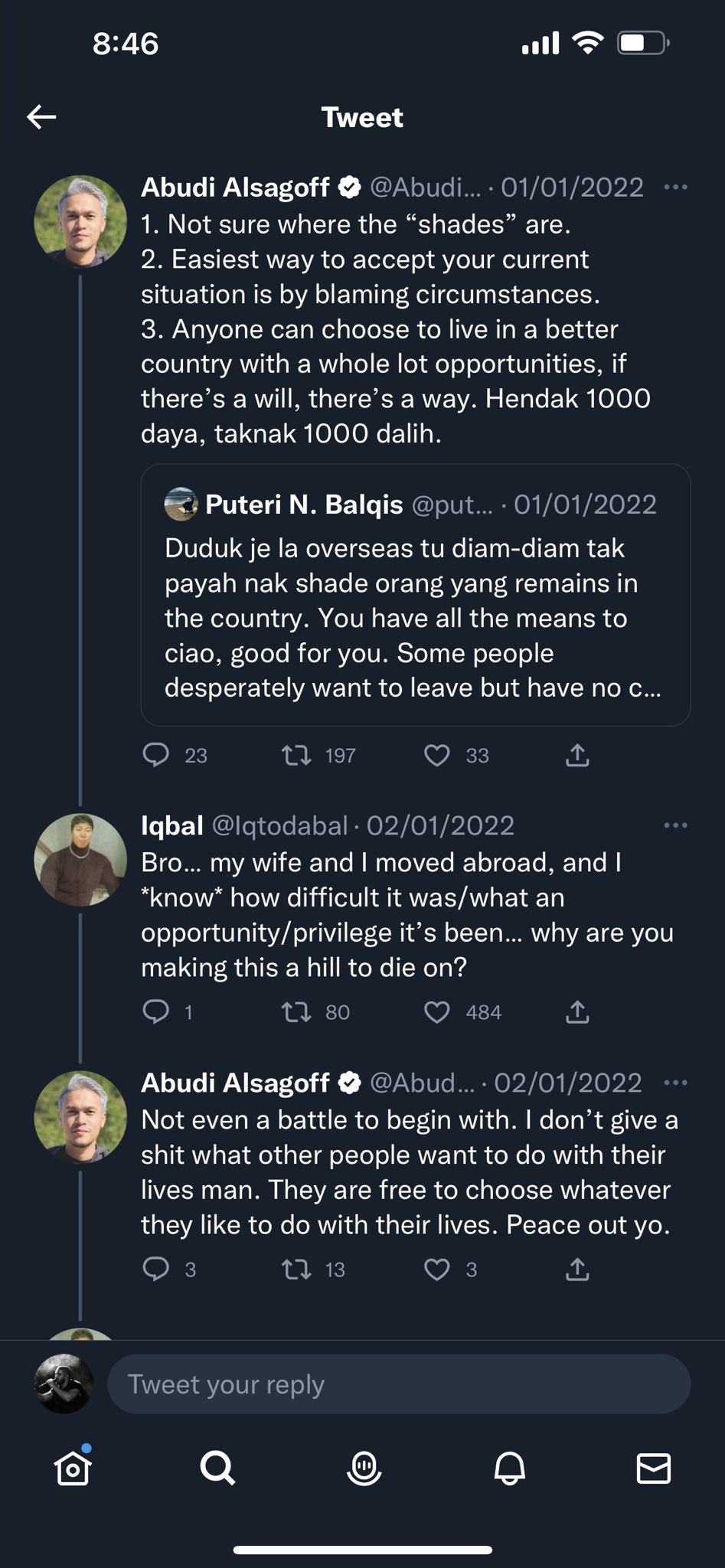 𝙛𝙖𝙡𝙞𝙦𝙛𝙖𝙝𝙢𝙞𝙚 on Twitter: "Oh dah ingat. Terpaling migrate https://t.co/fLt0RDiMC2" / Twitter