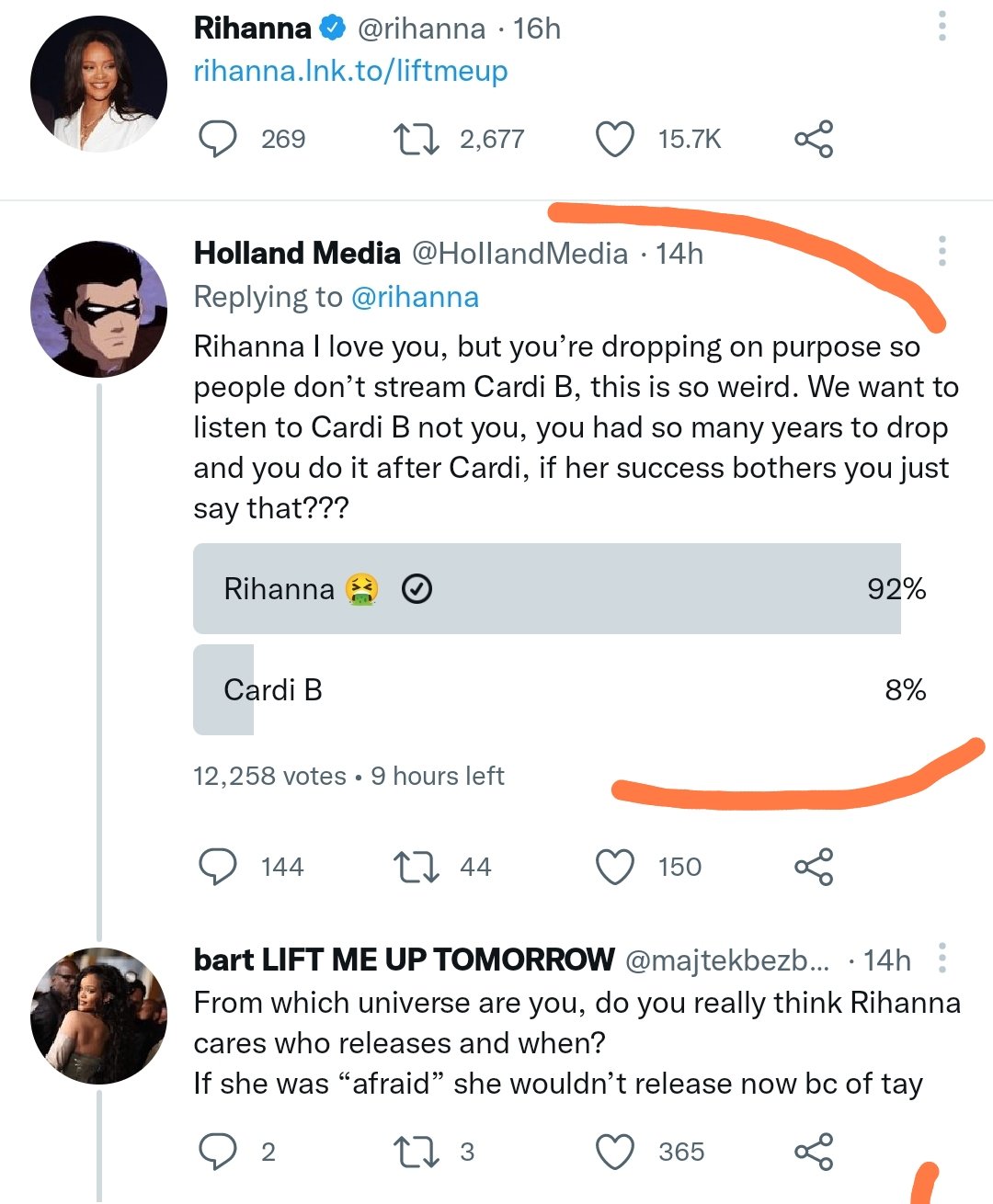 xxapple_e on Twitter: "@HoIIandMedia @rihanna How can you come in riri's territory and throw a ...