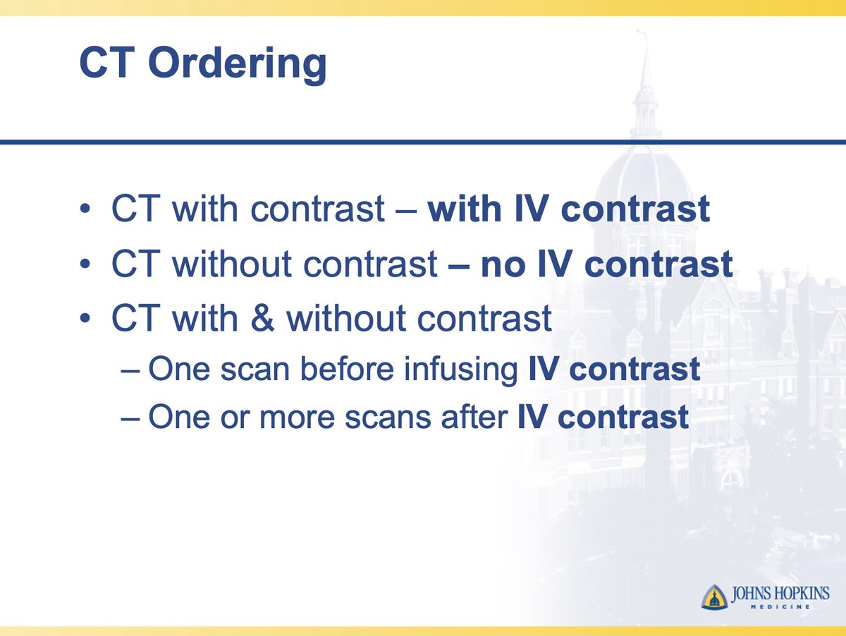 #tweetorial on chest CT protocol selection. Topic: when to order CT ...
