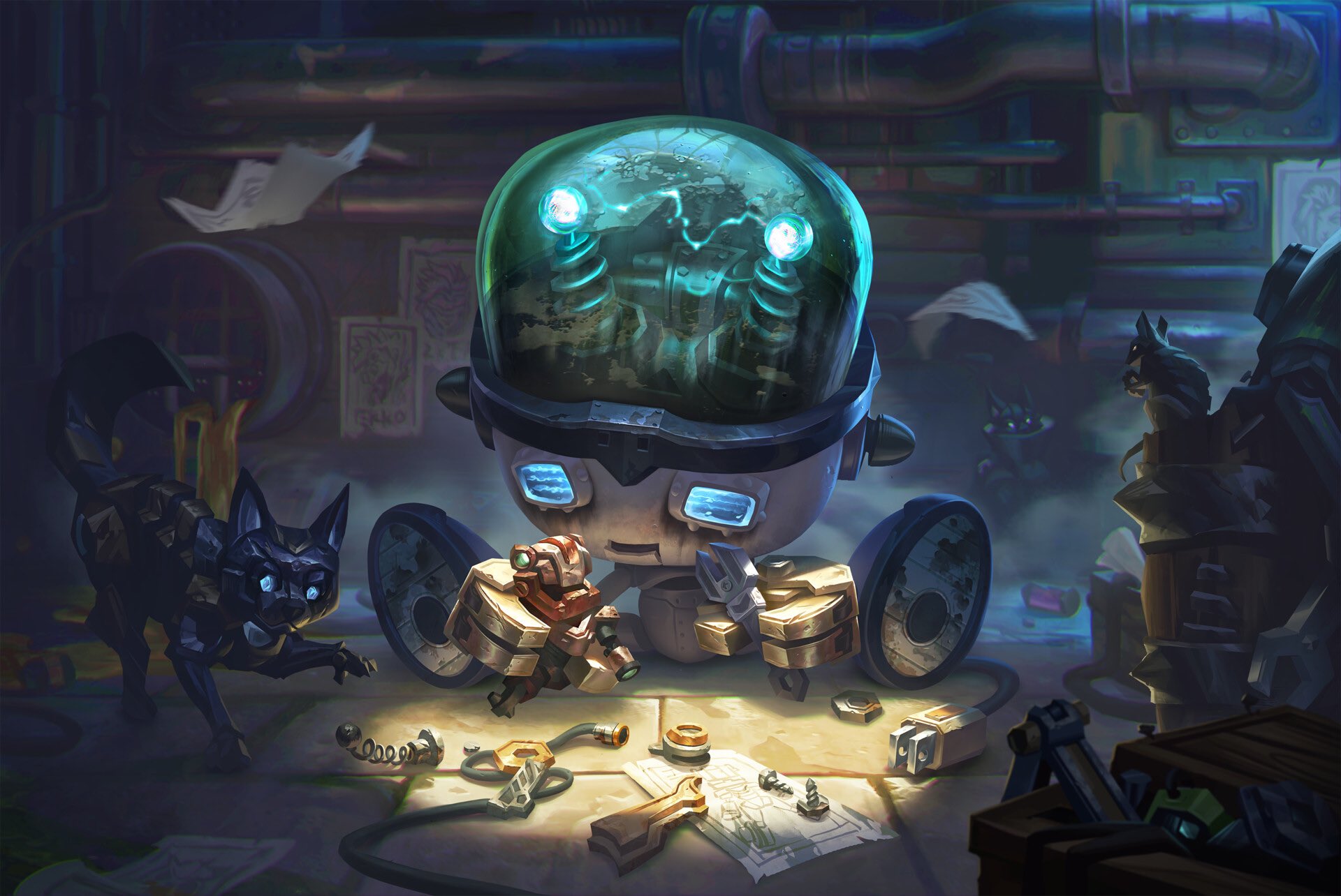 Sad Robot Amumu Wallpaper