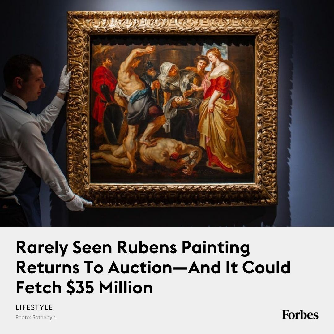 A painting by Baroque master Peter Paul Rubens long thought to be lost ...