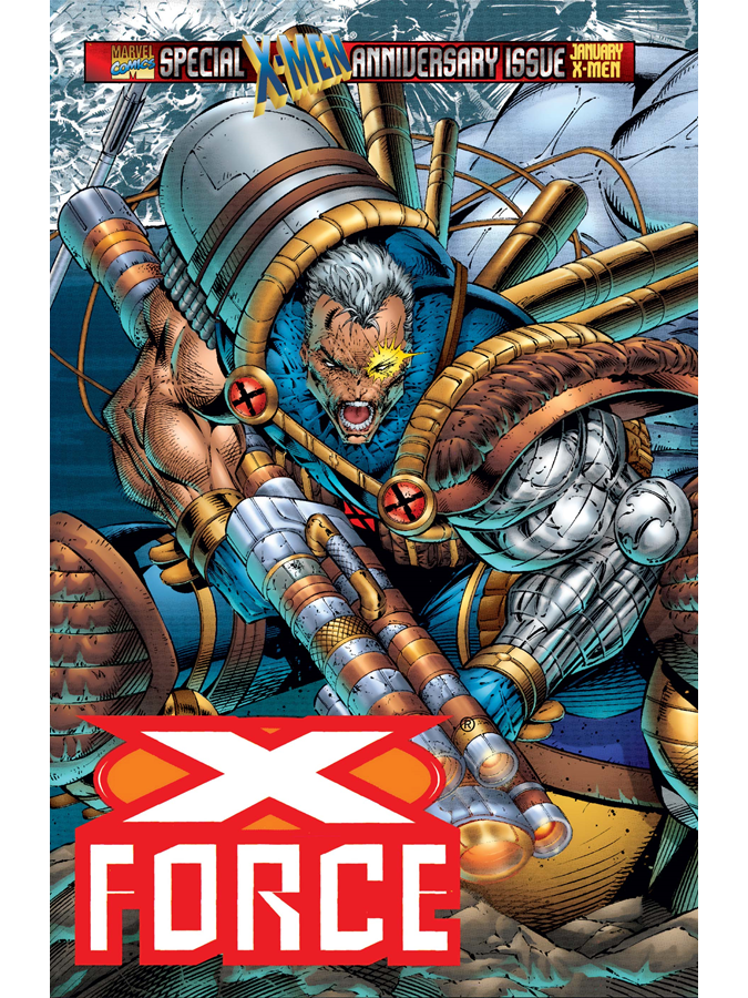 Lazydog on Twitter: "RT @ClassicXMen: X-Force #50 cover dated January 1996."