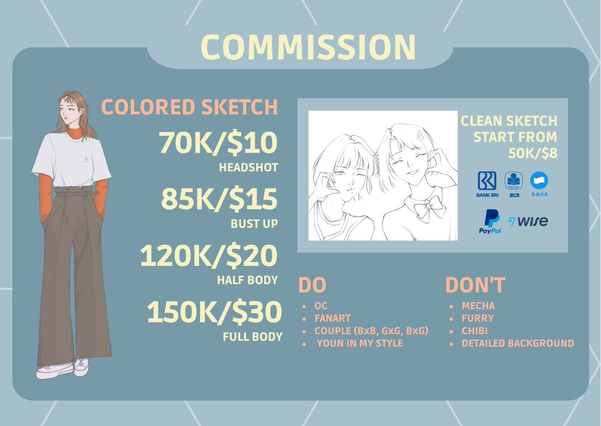 Art Commission Bot on Twitter: "RT @silalatu_: RTs & Likes are highly appreciated I open ...