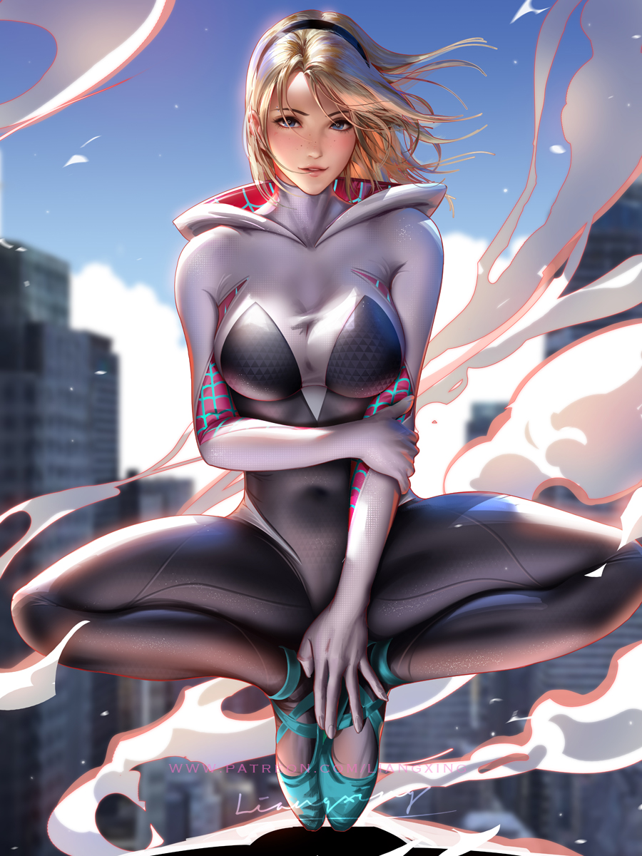 Ant On Twitter Art Feature Spider Gwen By Liangxing719 Digital
