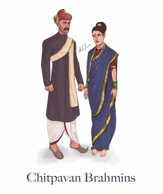 rya On Twitter Typical Outfit Of Marathi Br hma a Couple In 19 Century rya-on-twitter-typical-outfit-of-marathi-br-hma-a-couple-in-19-century