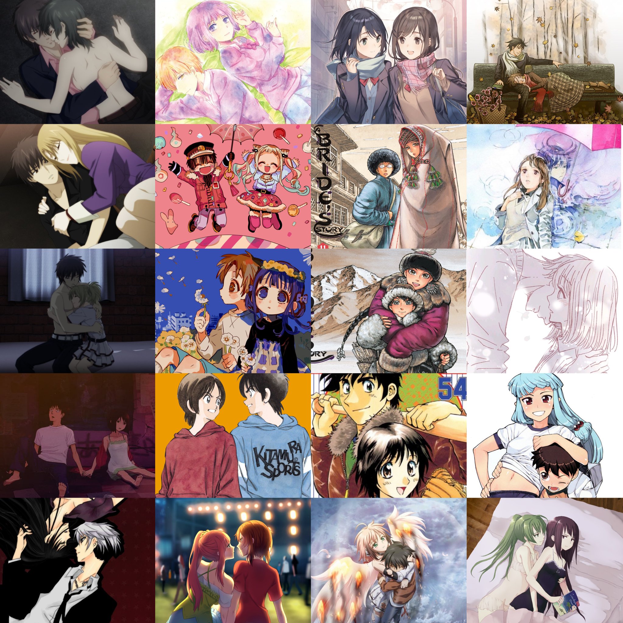 হানায়ুষ 🎇🌸(piyush/unclebobby) on Twitter: "My favourite animanga-VN-LN couple/ships https://t ...