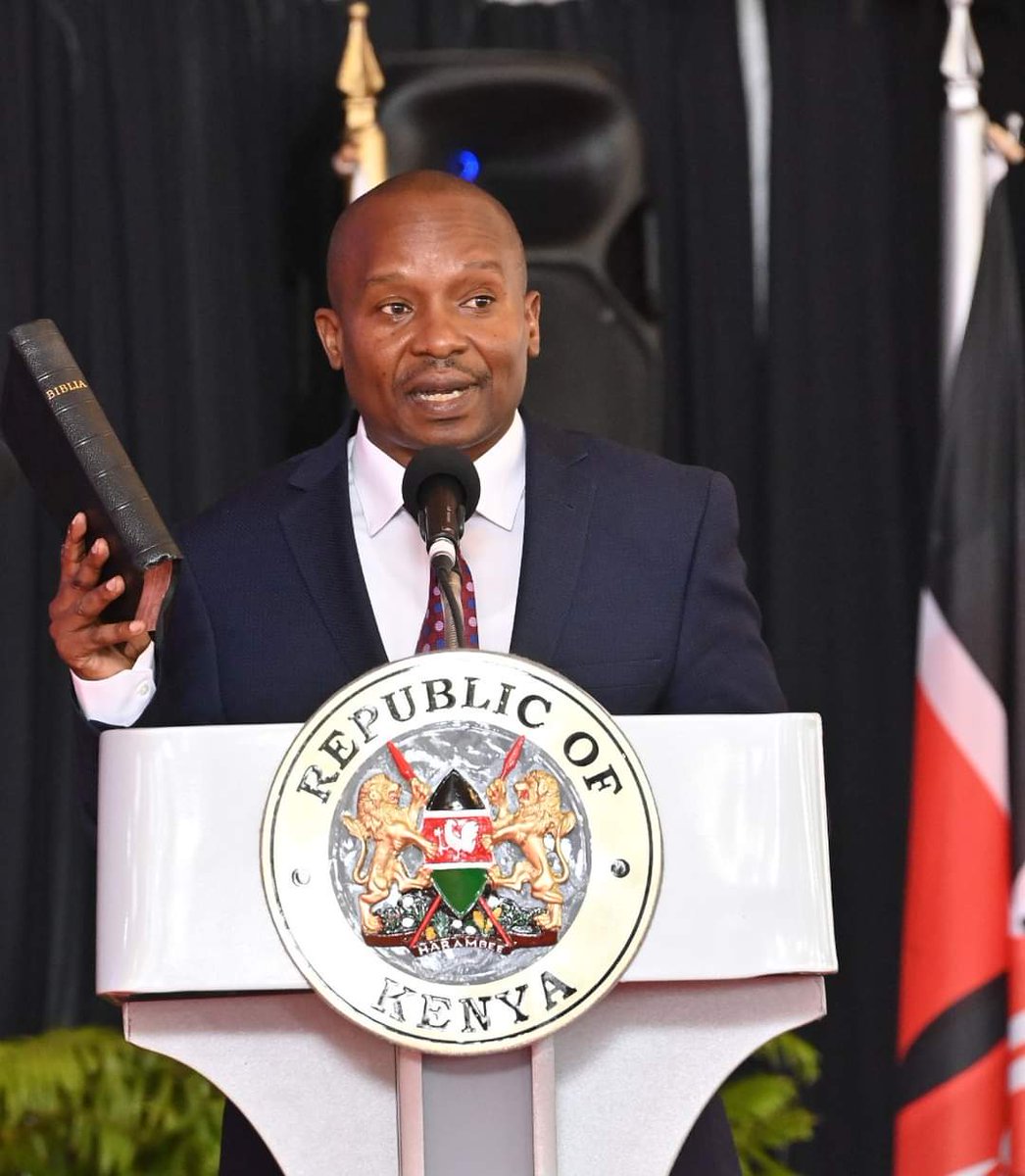 Kithure Kindiki On Twitter Took The Solemn Oath To Serve Kenya kithure-kindiki-on-twitter-took-the-solemn-oath-to-serve-kenya