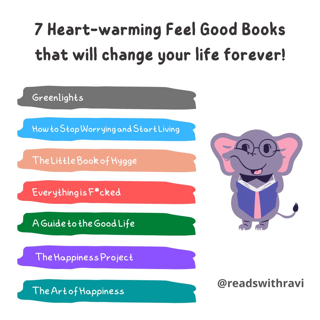 7 Heart-warming feel good books that will change your life forever. No ...
