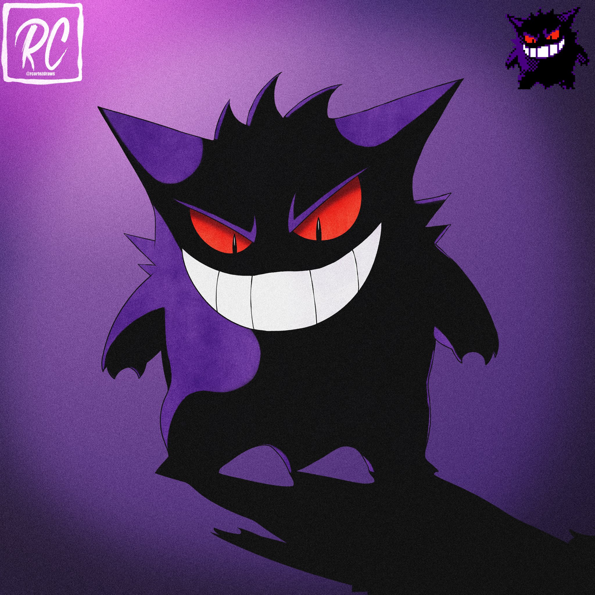 Gengar Animated Sprite