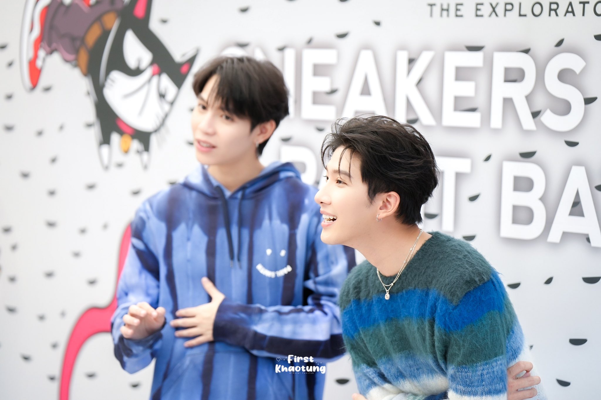 FirstKhaotung Official 🌘 on Twitter: "พรุ่งนี้เจอกันใหม่นะวัยรุ่นส้ม🐈🐈‍⬛ มาส่งอักก์อายันกลับสู่ ...