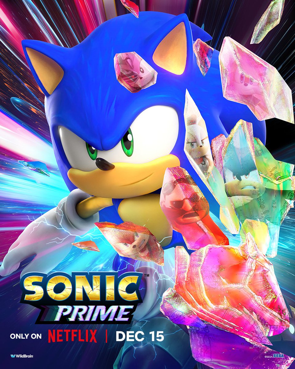 WildBrain Studios on Twitter: "Check out the character posters for Sonic Prime, coming to ...