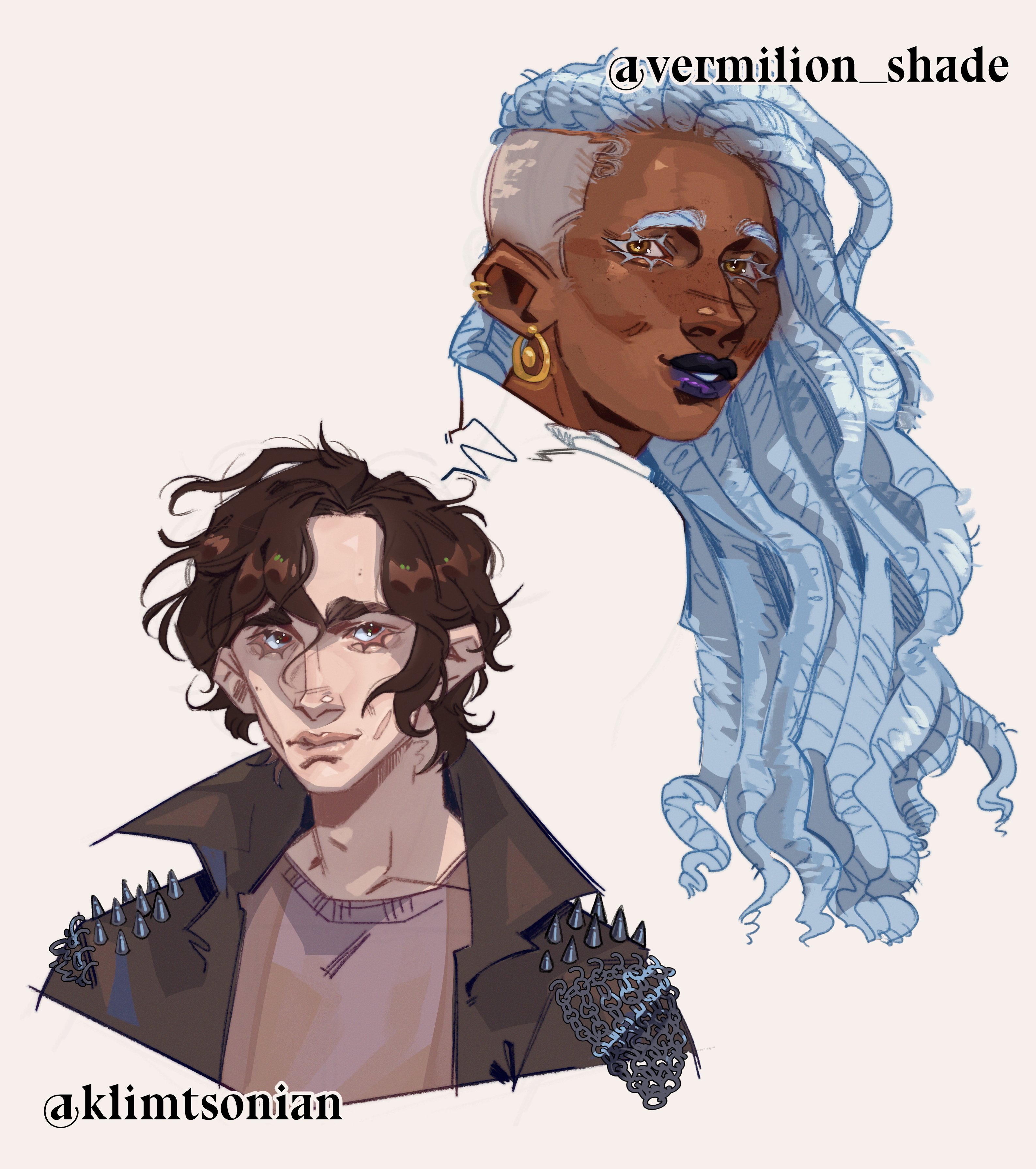 Ari🦇🩸@ COMMS OPEN on Twitter: "some samples i've been working on for a new simpler commission ...