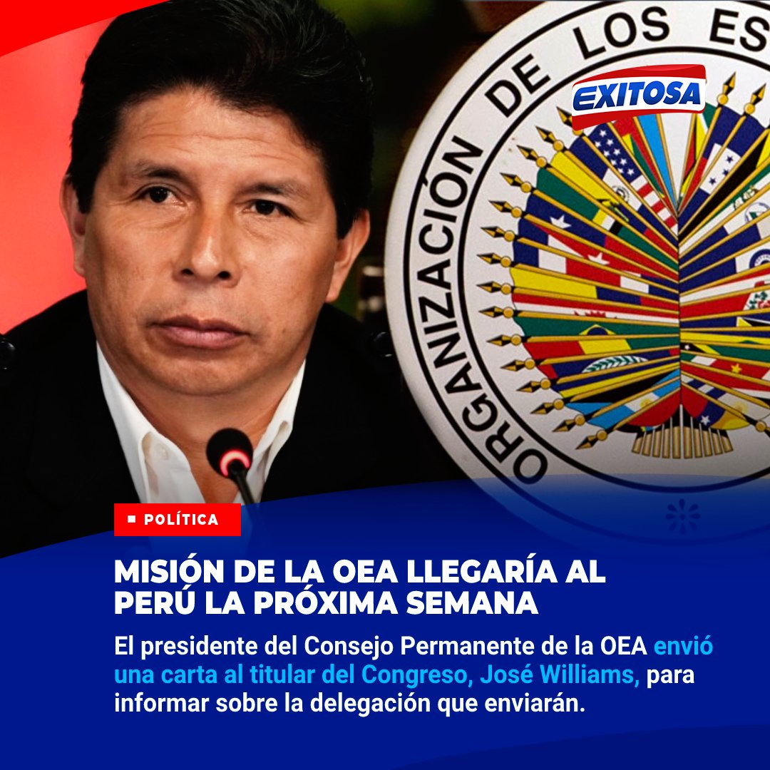 Exitosa Noticias On Twitter 🔵🔴 El Presidente Del Consejo Permanente