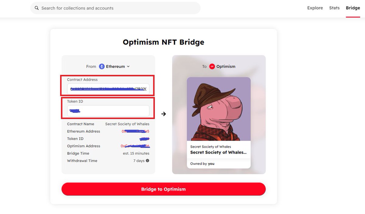 @Layer3 Race to Optimism Quest 🙌🏻🎉 Bridge your mainnet NFTs to Optimism via @qx_app's new NFT ...