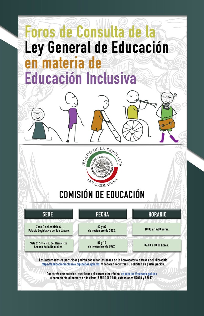 Senado De México On Twitter La Comisión De Educación Presidida Por