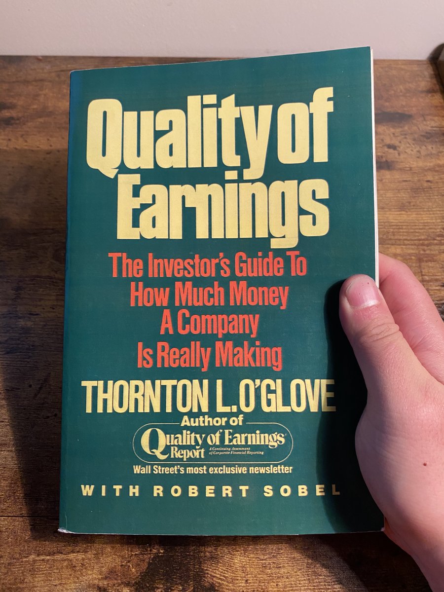 Quality Of Earnings Is One Of My Favorite Investing Accounting Books