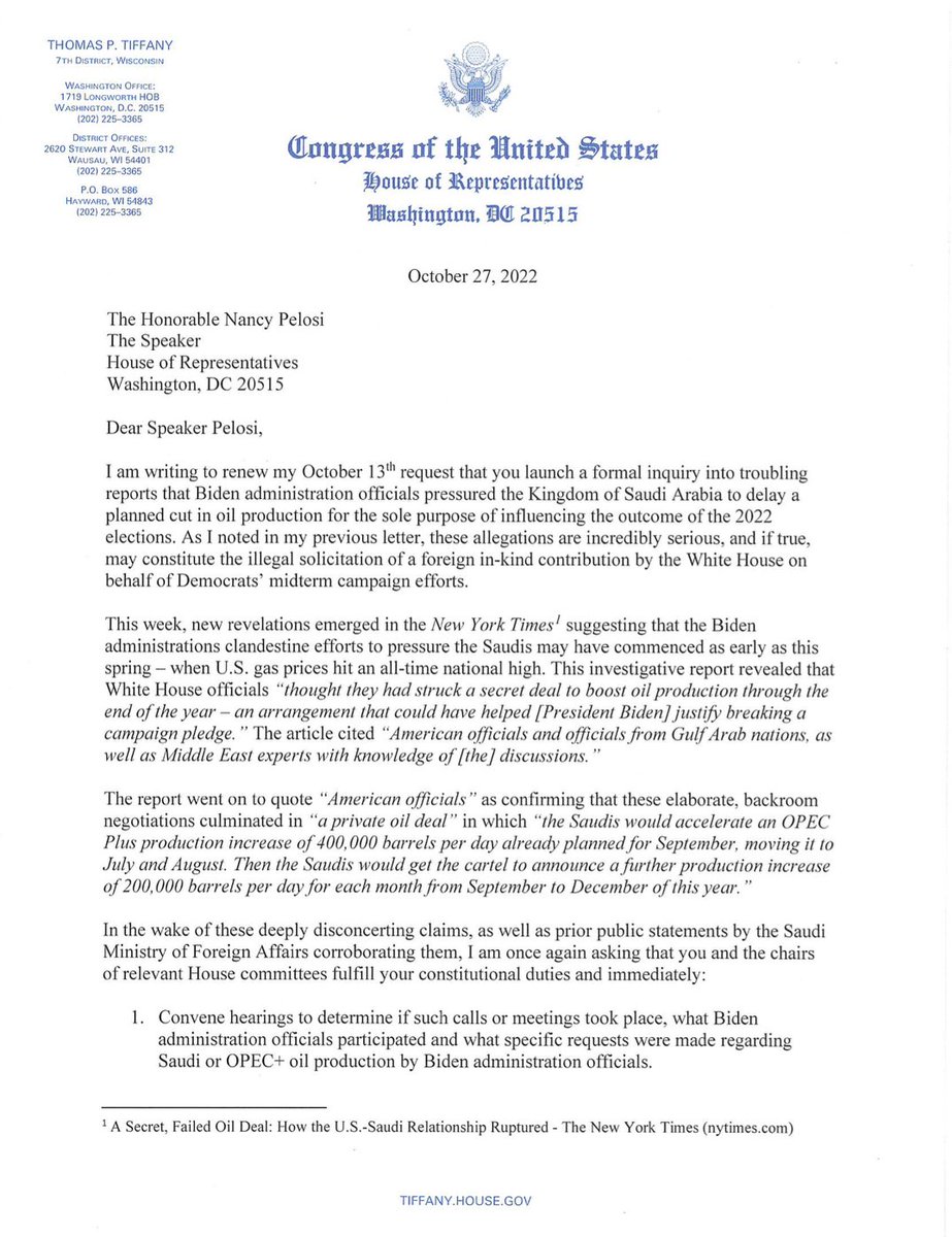 Rep. Tom Tiffany on Twitter: Rep. Tom Tiffany on Twitter:
