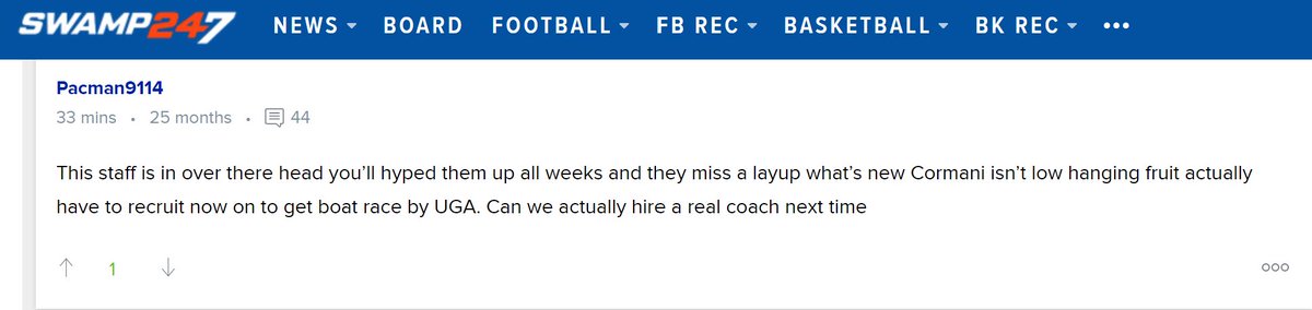 Message Board Geniuses on Twitter: "Fire Billy Napier! #FireEverybody"