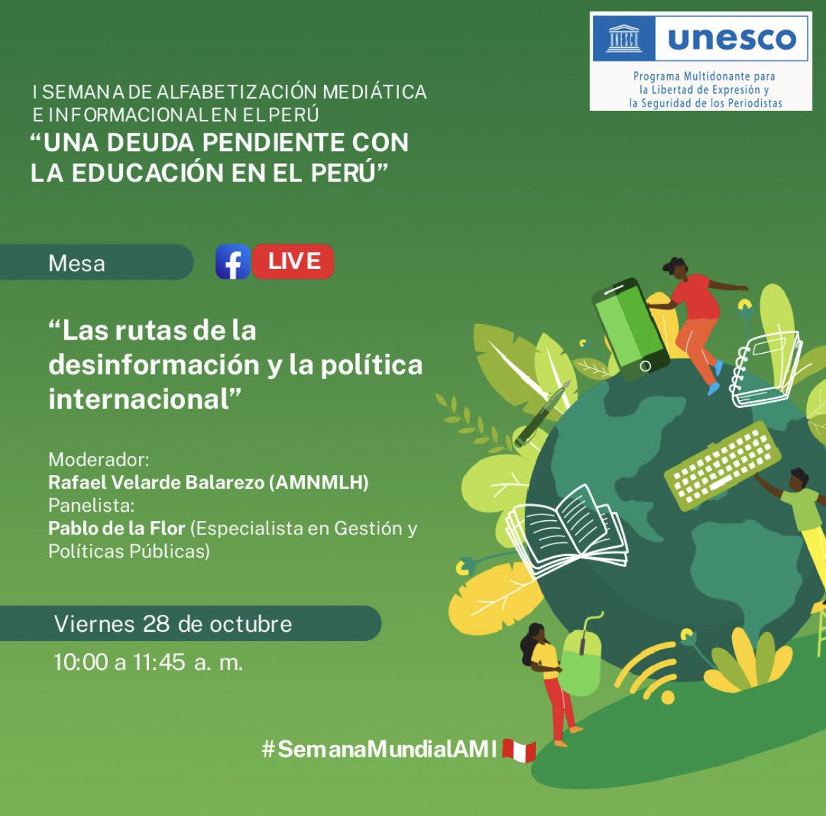 UNESCO Perú on Twitter: UNESCO Perú on Twitter: