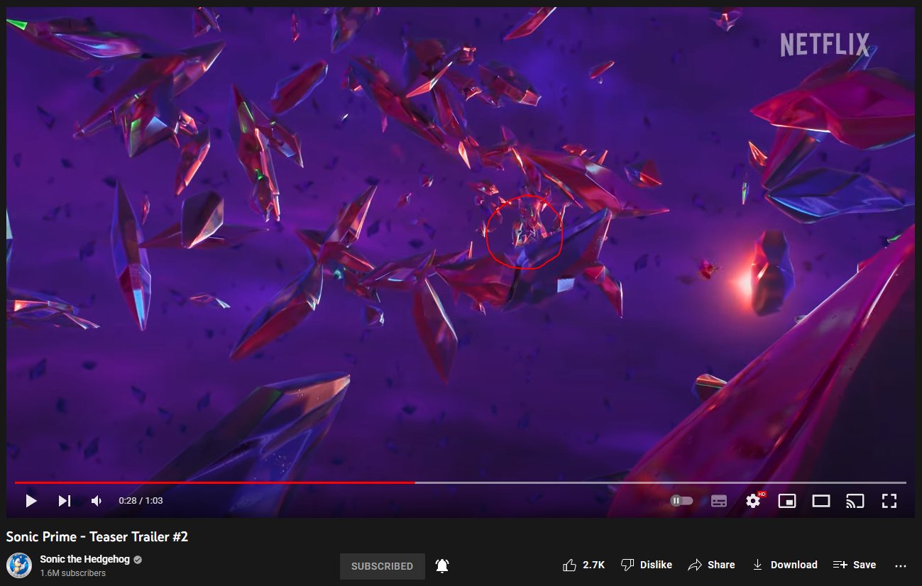 niknok on Twitter: "THERE IS A HIDDEN SONIC FUCKING STARING YOU DOWN IN THE MULTIVERSE TRAVEL ...